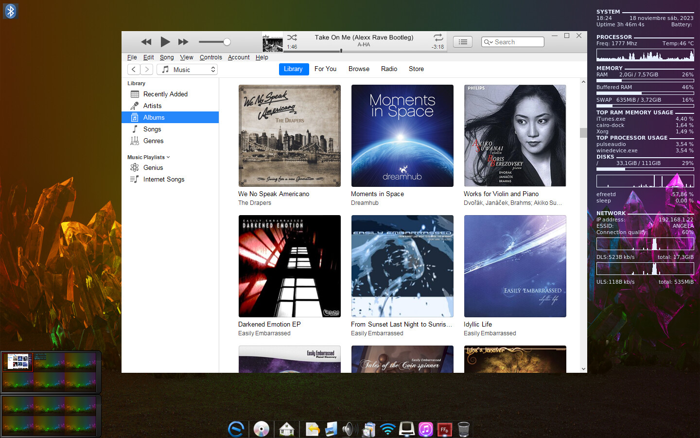 Itunes linux store