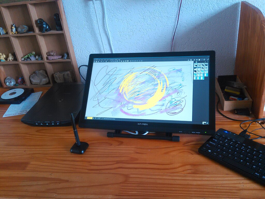 HowTo get a working XP-pen 22 pro tablet on Elive Linux x64 - Elive ...